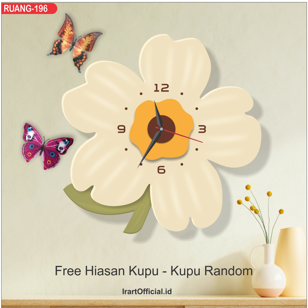 Jual JamDinding Ukir HOME Sweet Hme Bunga Matahari Hiasan Dinding Ruang ...