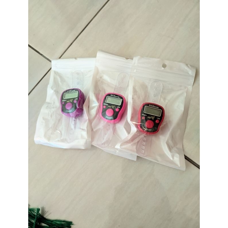 Jual Tasbih Digital Led Alarm / Tasbih mini Alarm Led / Tasbih digital ...