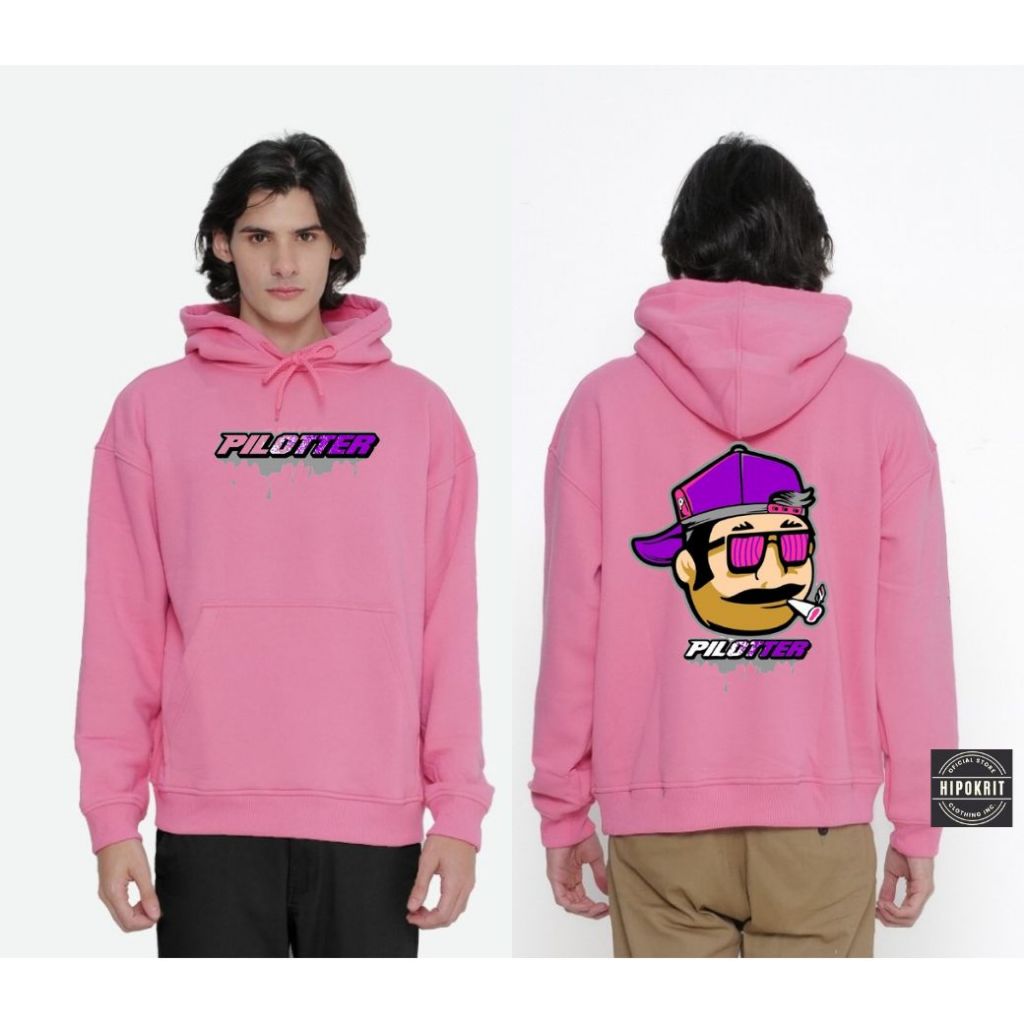 Jual PILOTTER Jumper Hoodie Pullover Sweater Motor Balap Drag Race ...