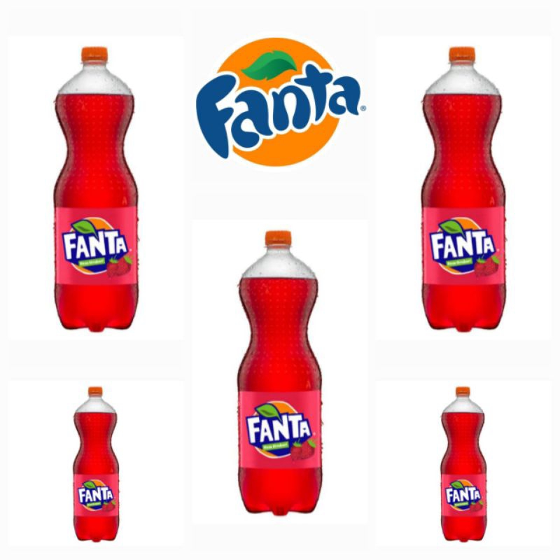 Jual Fanta Minuman Berkarbonasi Rasa Strawberry 1 Liter | Shopee Indonesia