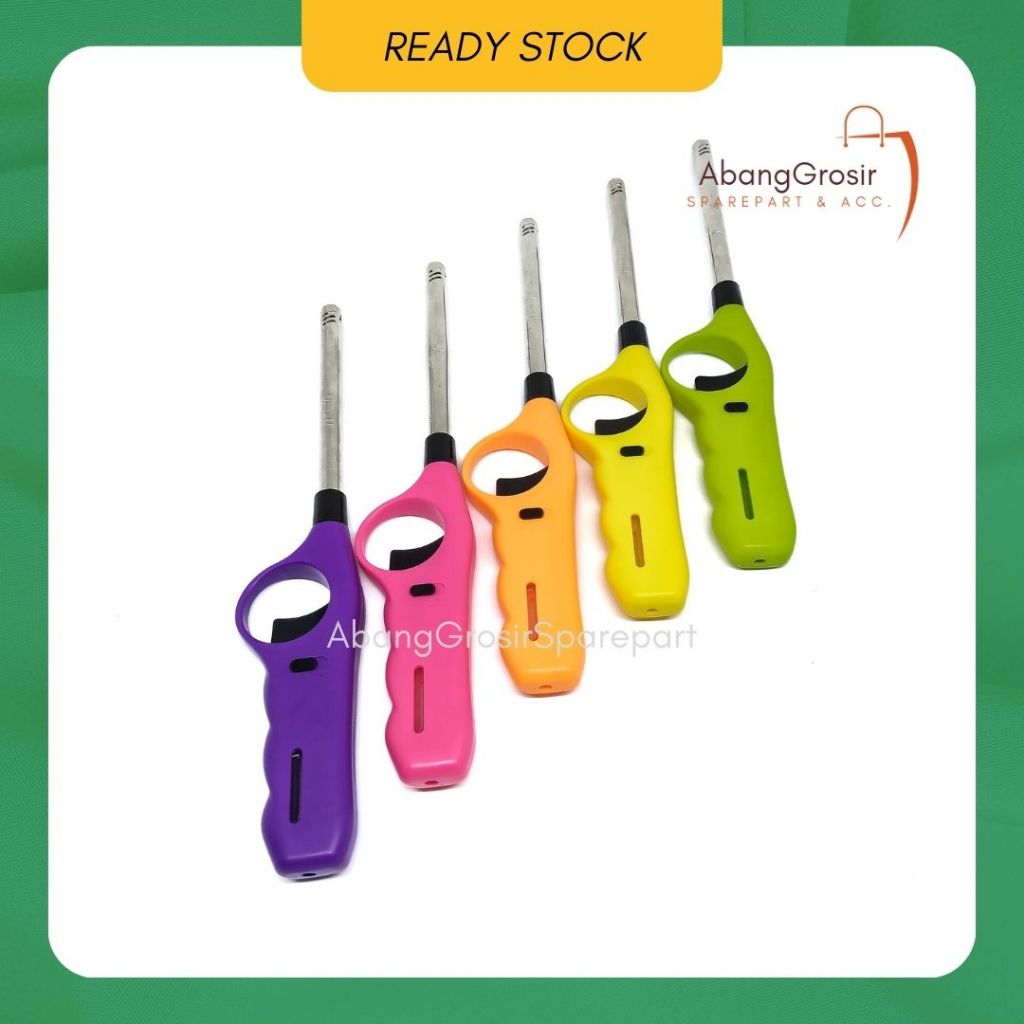 Jual Korek Api Gas Gagang Panjang BBQ - Torch/Pematik Gas Oven ...