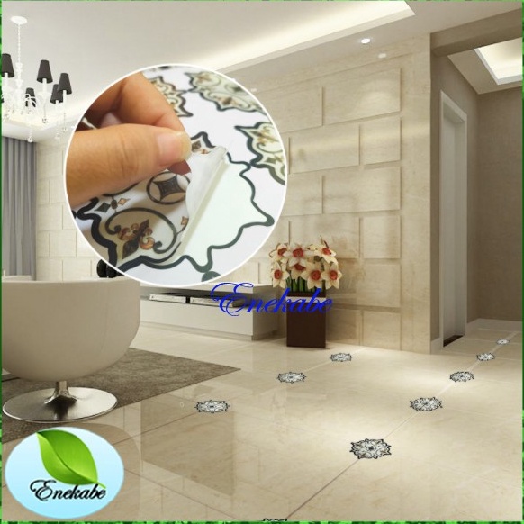 Jual laris manis 2tiker Lantai Bahan Pvc Motif Dengan Perekat Stiker ...