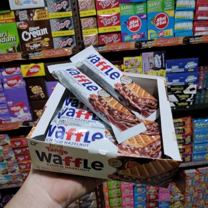 Jual TANGO/WAFFLE CHOCO HAZELNUT 1 BOX ISI 12 PICS | Shopee Indonesia