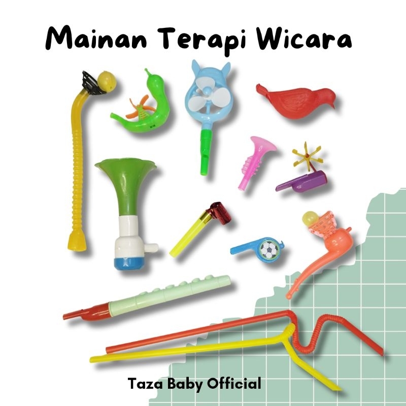 Jual Mainan Terapi Wicara / Mainan Stimulus Oromotor / Pluit Terapi ...