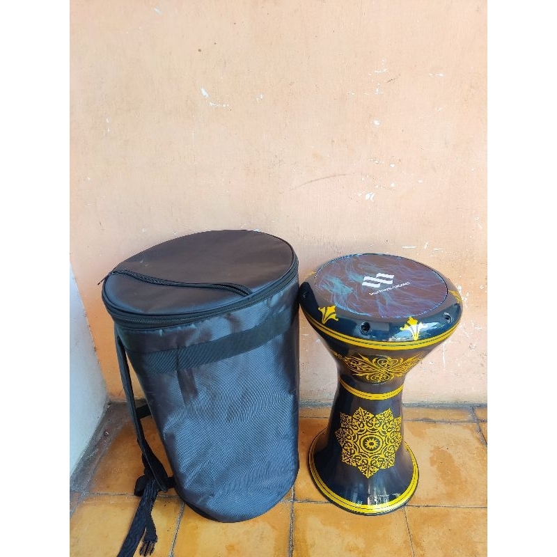 Jual DARBUKA MOTIF UKURAN 8INCI (free custom nama) | Shopee Indonesia