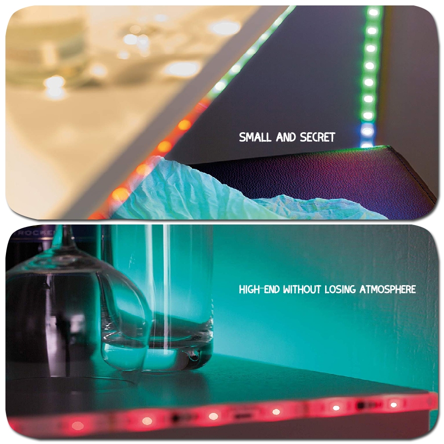 Jual GOLOOK Lampu LED Strip Flexible Smart App Music Mode RGB with ...