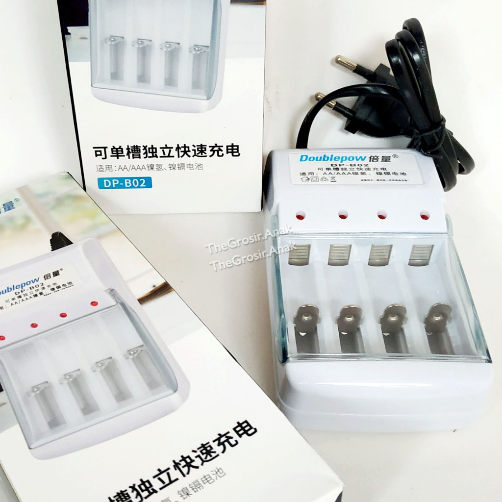 Jual Fast Charger Baterai AA AAA Packing RANDOM Rechargeable Battery ...