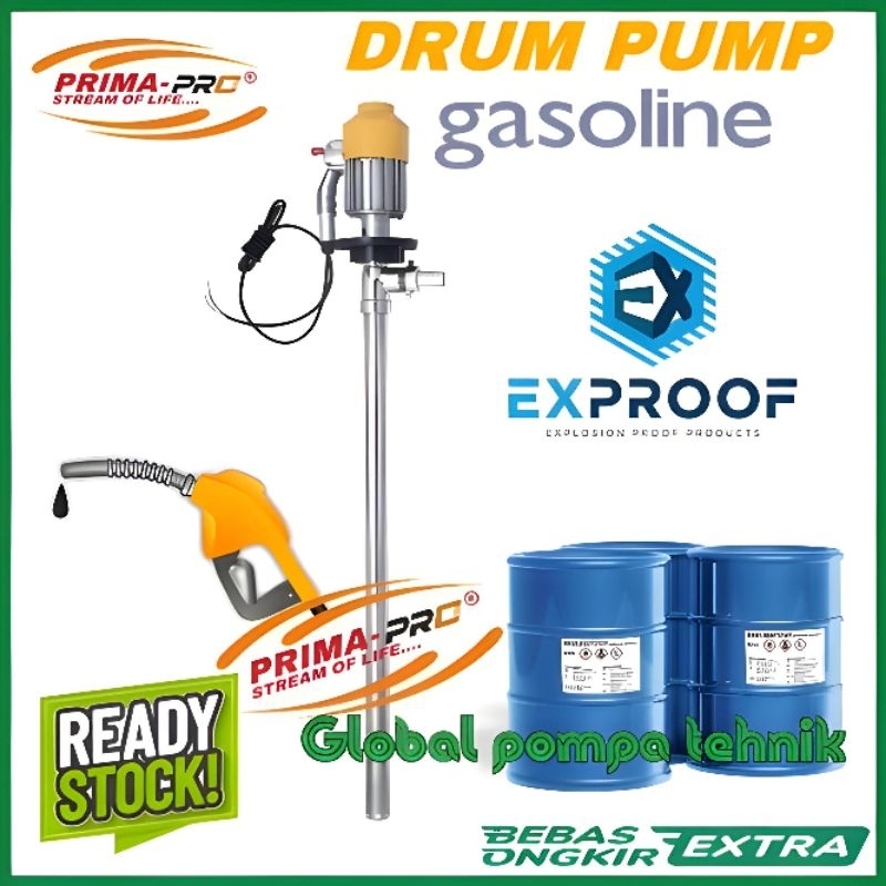 Jual Drum Pump Ex-proof SS-316 DPP 880 SS36 Pompa Drum - 32 mm Primapro ...