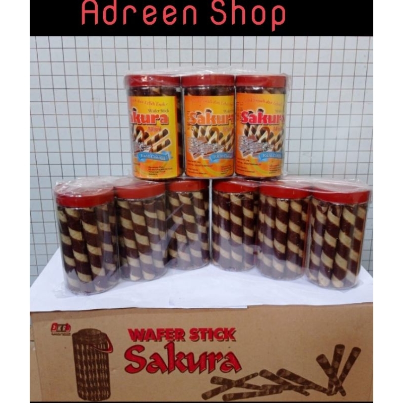 Jual SAKURA ASTOR WAFER STICK TOPLES MINI | Shopee Indonesia