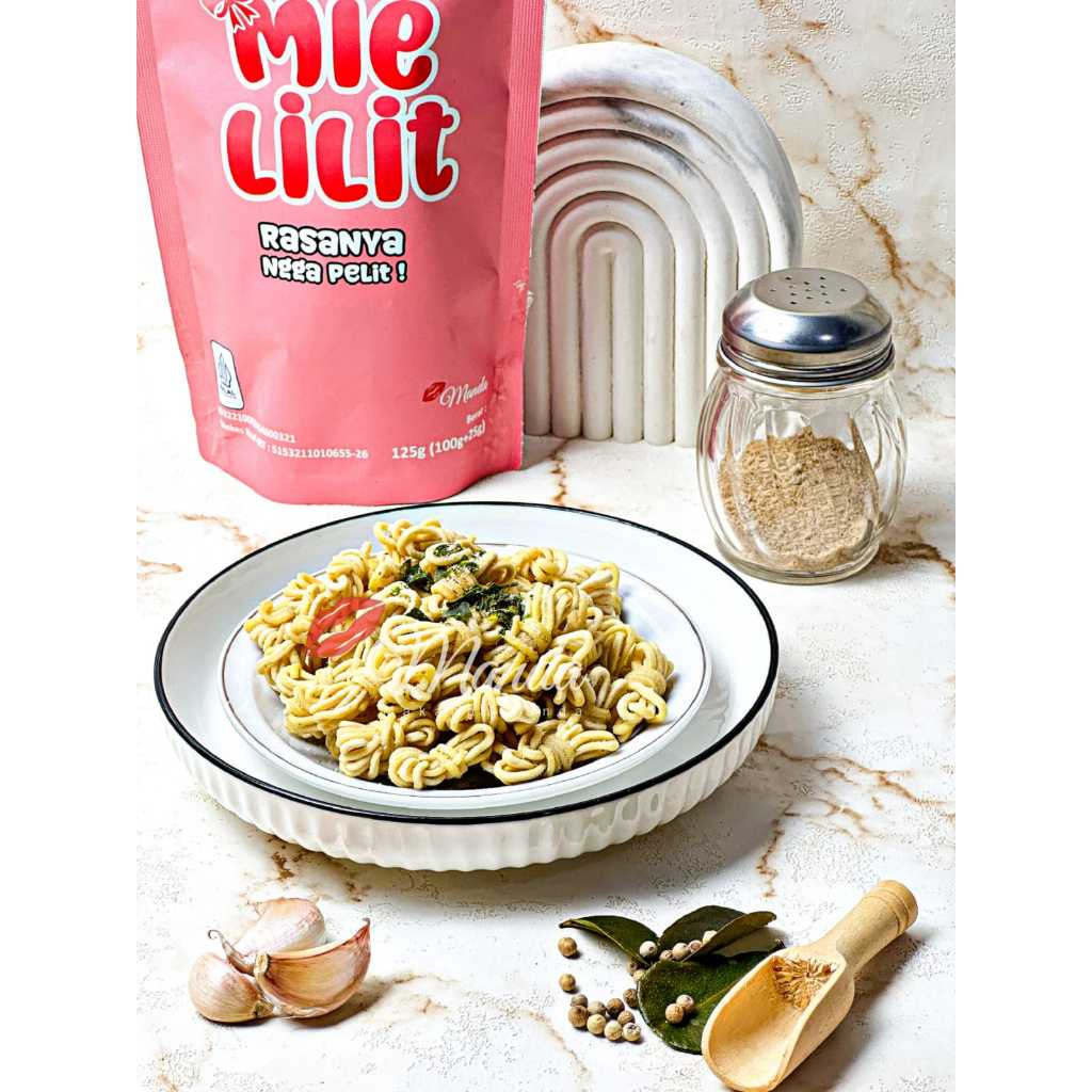 Jual MIe Lilit Manda / Makanan Khas Sunda berat 80 gr | Shopee Indonesia