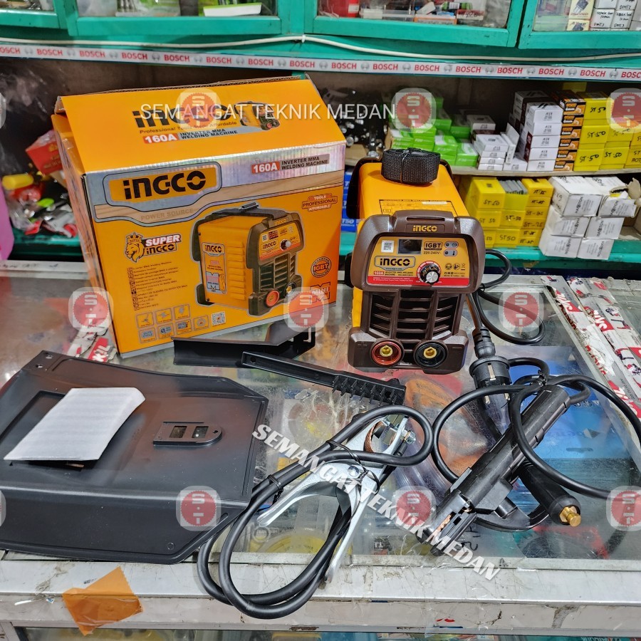 Jual MESIN TRAFO LAS MINI IGBT INGCO 160 A 160A ING MMA 16049 ING ...