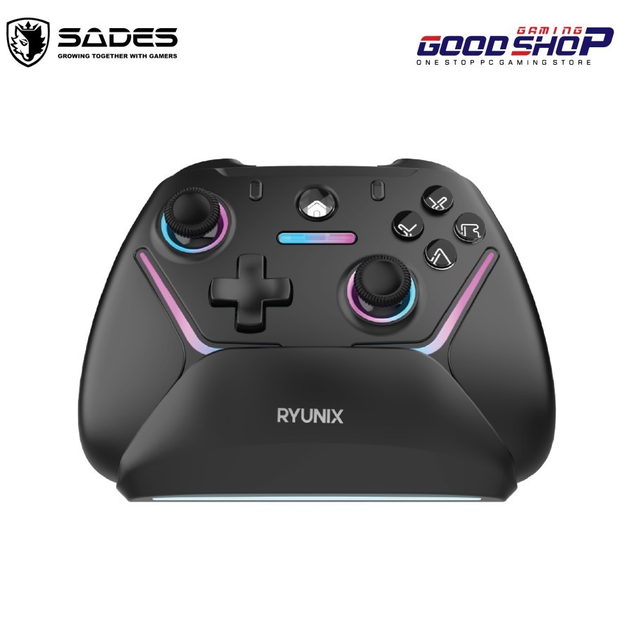 Jual Sades Ryunix G80 / G-80 Wireless Gamepad Hall Effect Analog Dual Mode | Shopee Indonesia