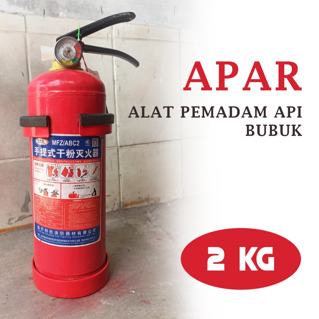 Jual Apar 2Kg /ABC Powder /Set Komplit | Shopee Indonesia