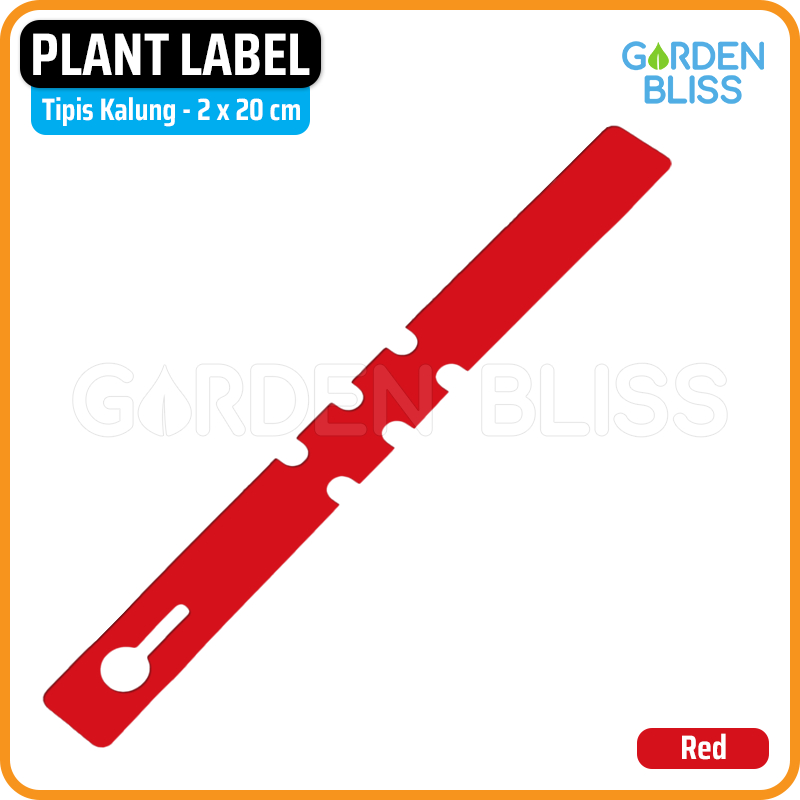 Jual Plant Label Name Tag - Label Penanda Tanaman, Model Collar Slip On ...