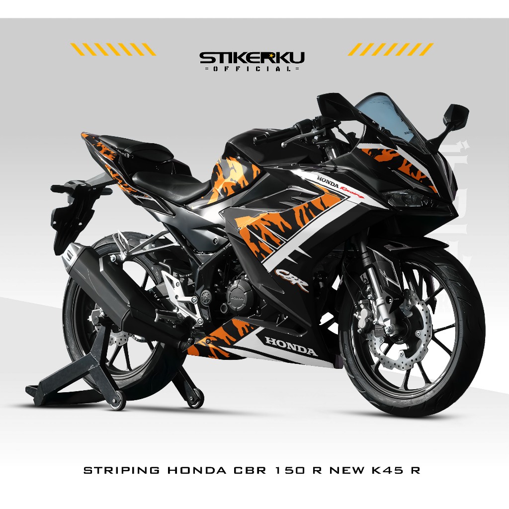 Jual STRIPING CBR150R K45R / MOTIF 15 / CBR 150R / STICKER / STIKER ...