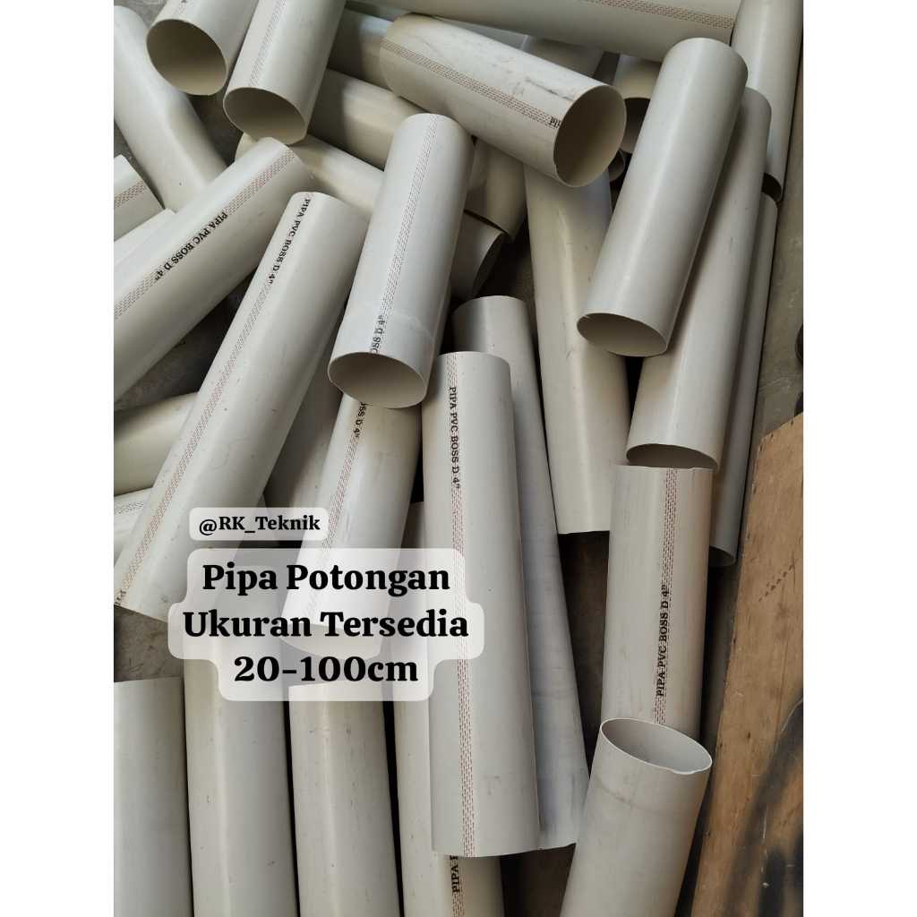 Jual Pipa PVC 4 inch / Pipa Paralon Potongan | Shopee Indonesia