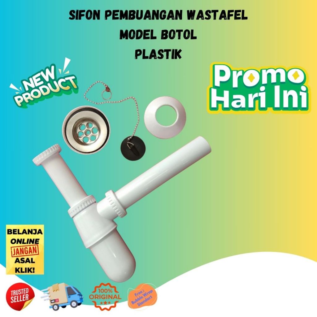 Jual Sifon Pembuangan Westafel Model Botol Plastik Murah Kuat | Shopee ...