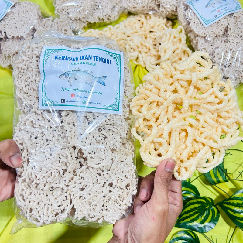Jual Krupuk Pattola Ikan Tenggiri Premium Khas Madura Krupuk Pattola