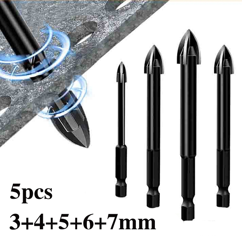 Jual Mata-bor-multifungsi-BLACK-CROSS-HEAD-carbide-tipped-set-6-7pcs-as ...