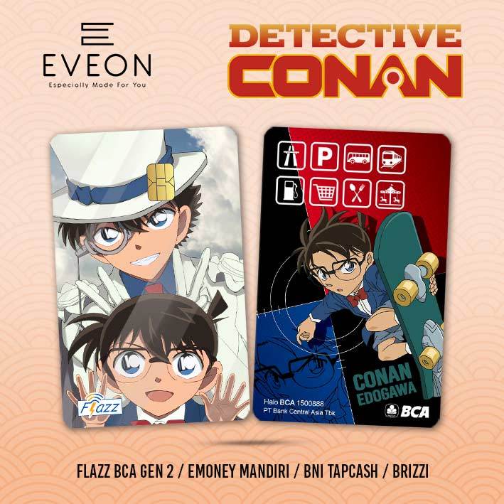 Jual Conan Flazz Gen 2 BCA Emoney Mandiri Brizzi Tapcash Etoll Custom ...