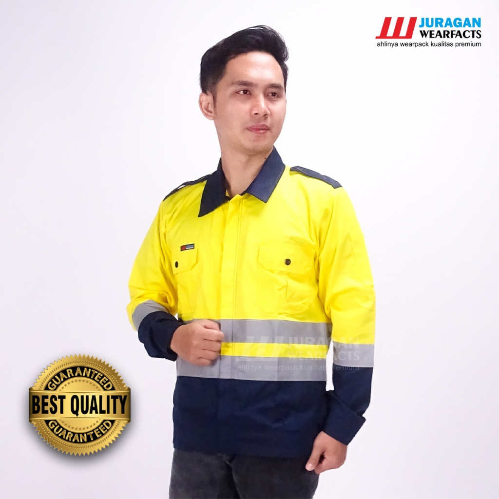 Jual Juragan Wearfacts - Baju Wearpack Safety Model Elite Kuning ...
