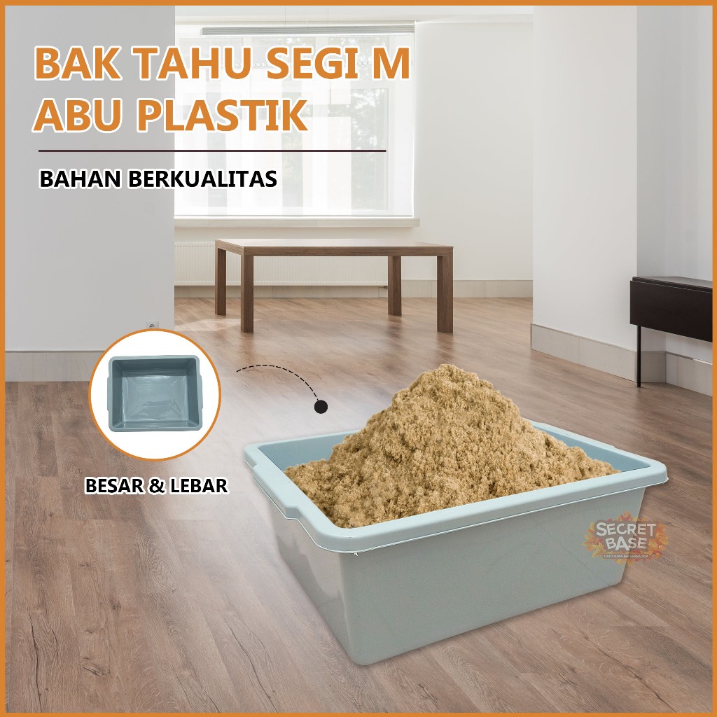 Jual BAK TAHU - Baskom / Ember Plastik / Bak Pasir Kucing / Hidroponik ...