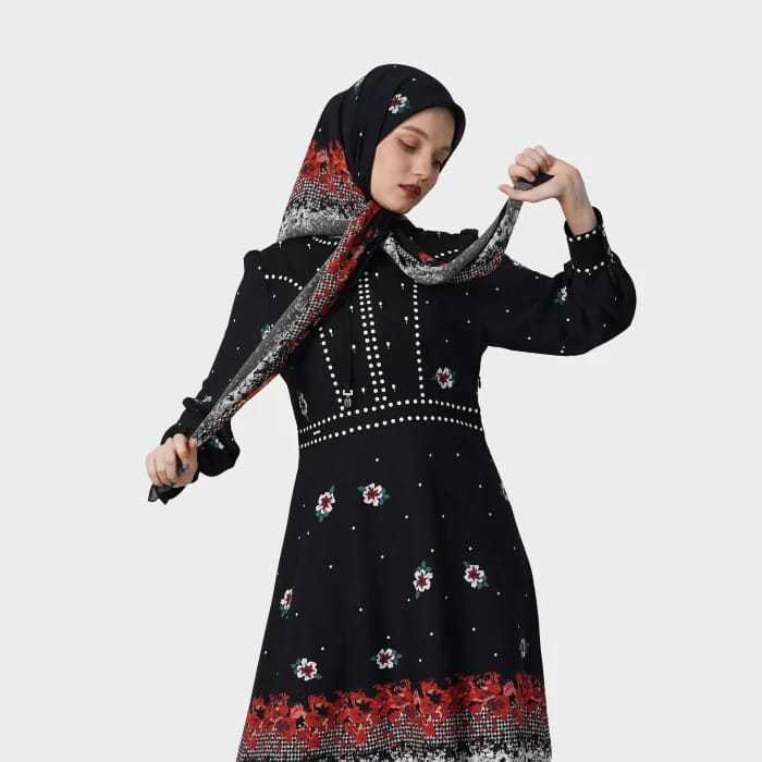 Jual Hikmat A6443 Abaya Warna Black | Shopee Indonesia