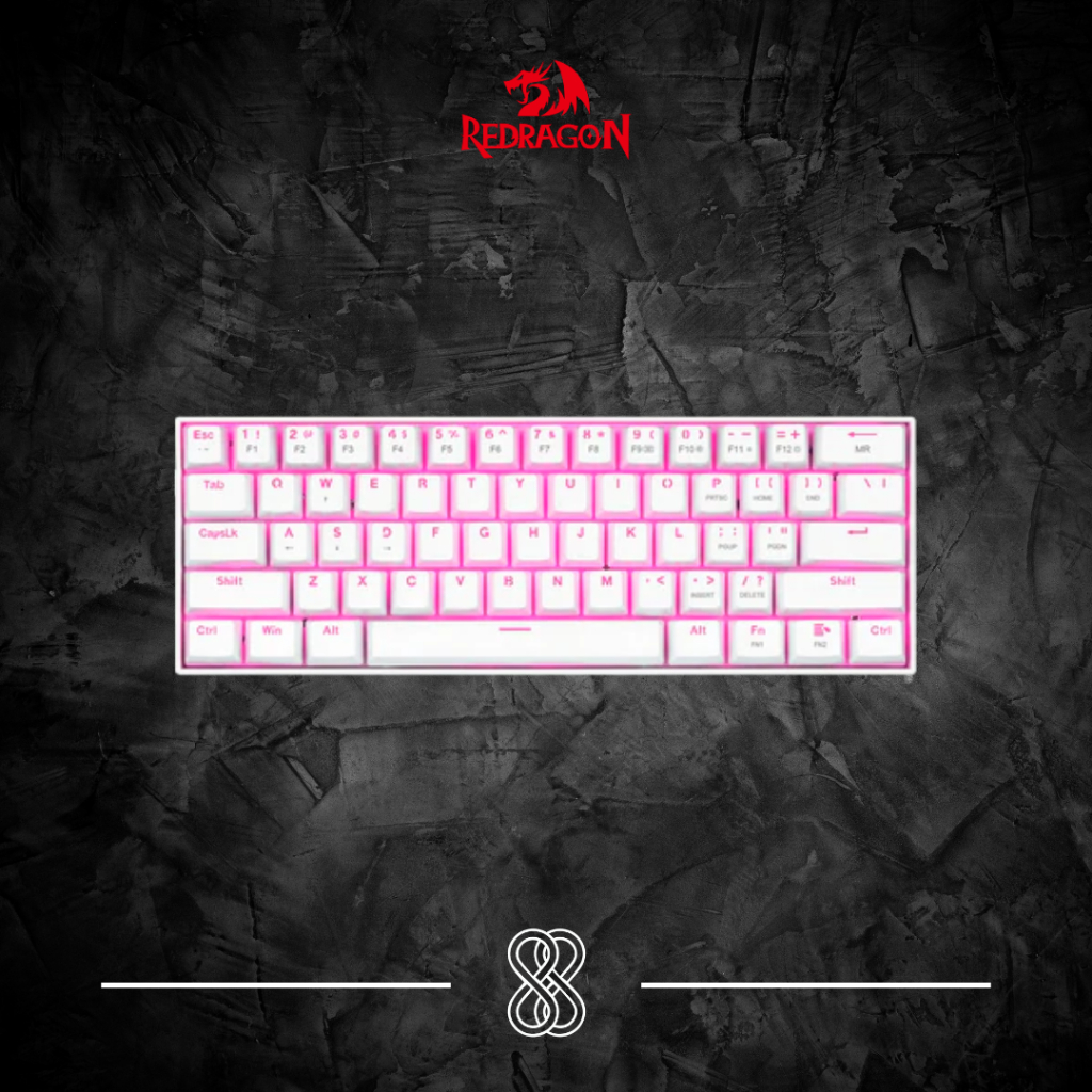 Jual REDRAGON K630W 60% Wired Gaming Mechanical Keyboard | Shopee Indonesia