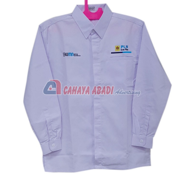 Jual Kemeja BUMN PLN Icon Plus Seragam BUMN PLN Icon Plus Baju BUMN PLN ...