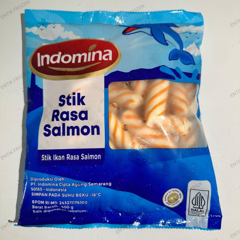 Jual Indomina Salmon Stick | Stick Rasa Salmon 500gr | Shopee Indonesia