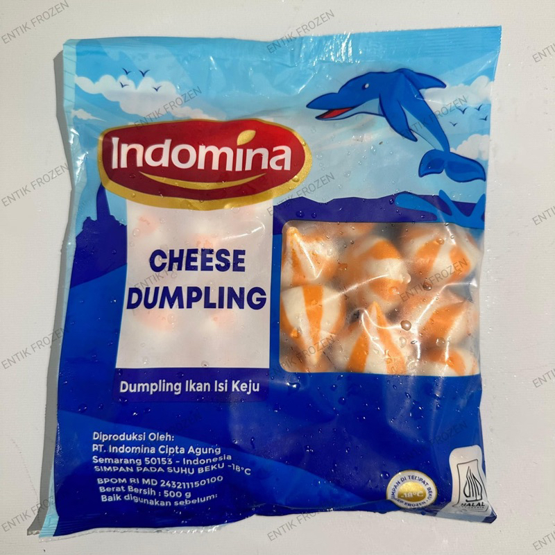 Jual Indomina Dumpling Cheese | Chicken / Dumpling Ikan isi Ayam | Keju ...
