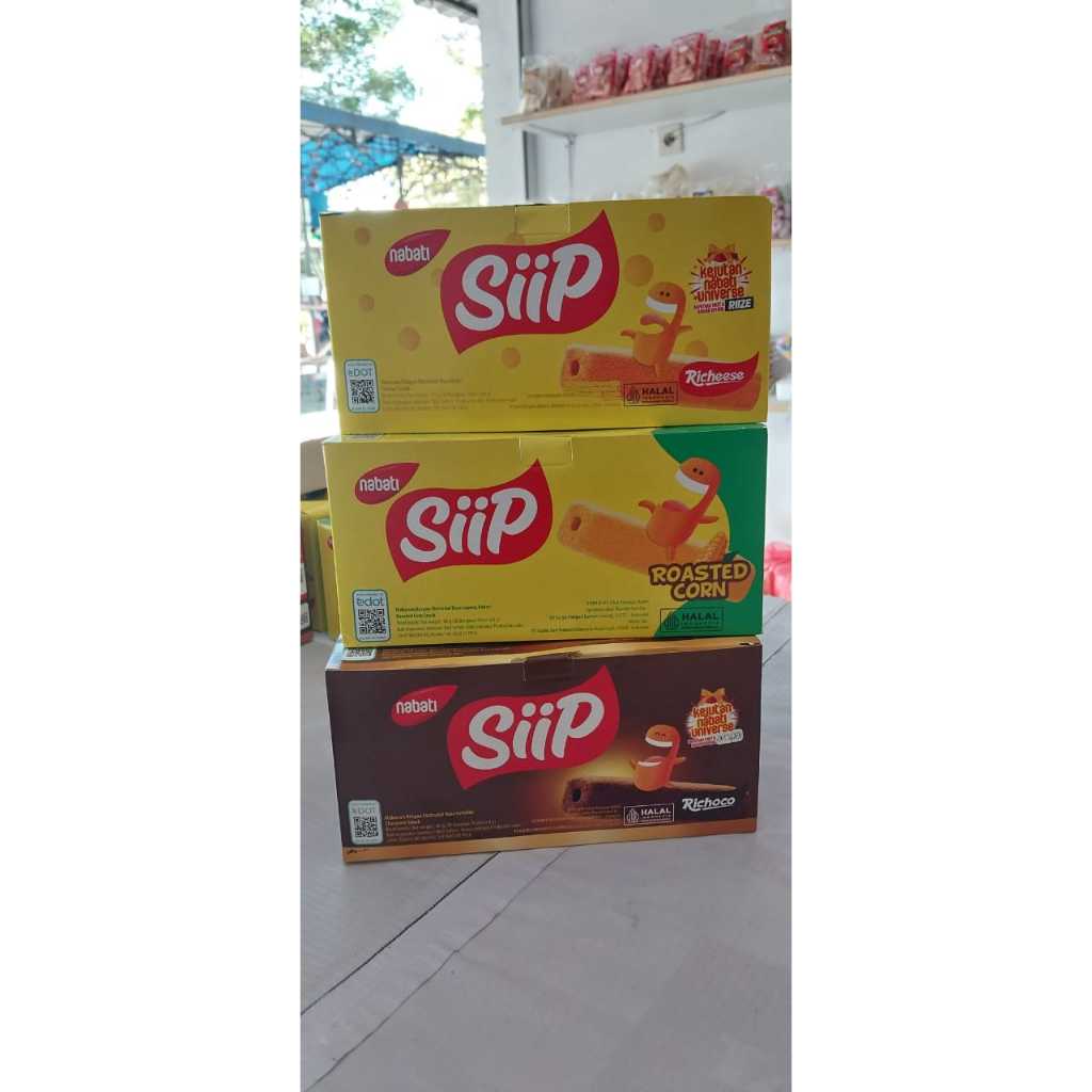 Jual NABATI SIIP RICHOCO, RICHEESE & ROASTED CORN 1 BOX ISI 20 PCS x ...