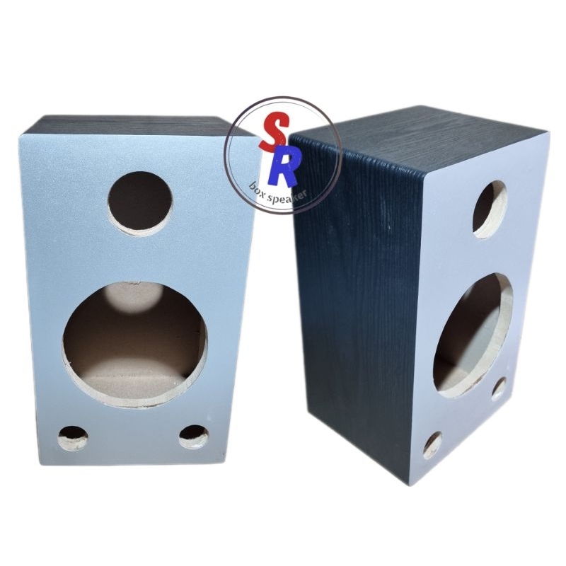 Jual box speaker 8 inch + twitter + lubang angin 2T Silver Black (harga ...