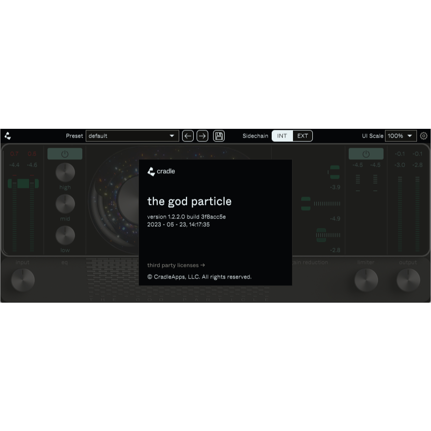 Jual Cradle - The God Particle vst plugin variety of processing ...