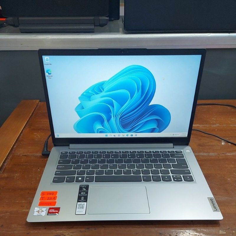 Jual Laptop lenovo amd athlon silver 7120U ram 8gb ssd 256gb ideapad ...