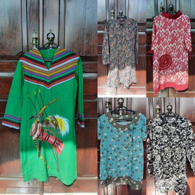 Jual PRELOVED BATIK SOPIW MARTIN BATIK PAPUA SIZE BESAR DAN KECIL (BACA ...
