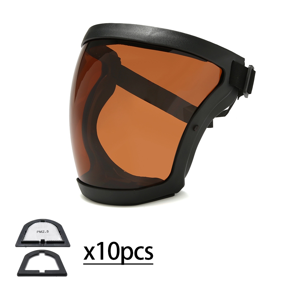 Jual face shield uv400 face shield full face Super Protective Face Shield Anti-Fog Full Face ...