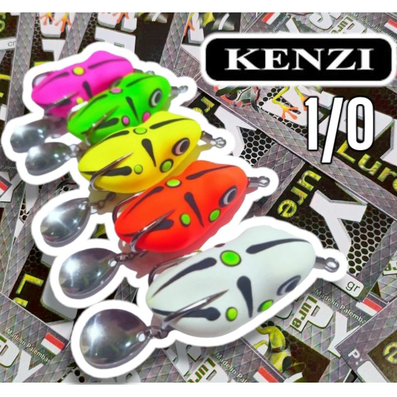 Jual 4 cm Soft Frog Umpan Mancing Casting Hook KENZI Anti Boncos ...