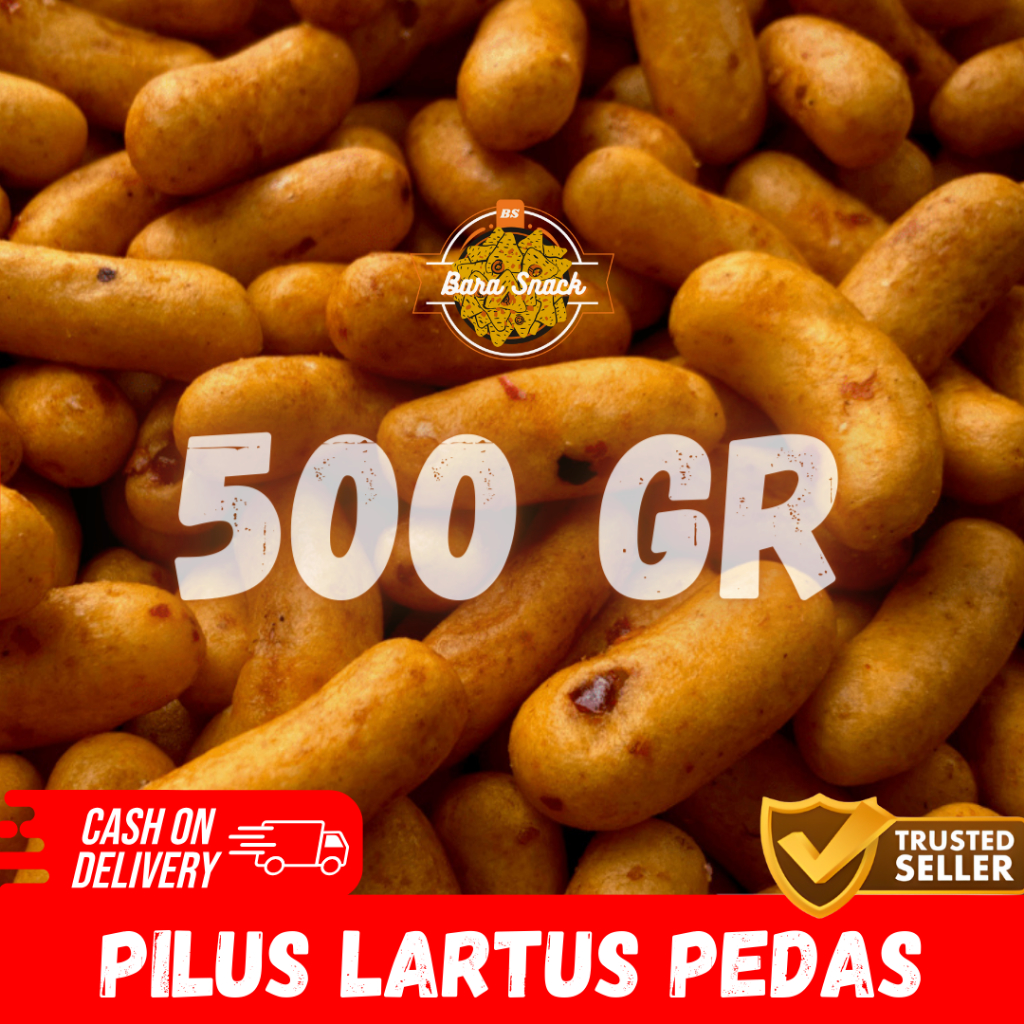 Jual [ 500gr ] Pilus Lartus Bangkok Pedas / Pilus Rujak Kapsul ...