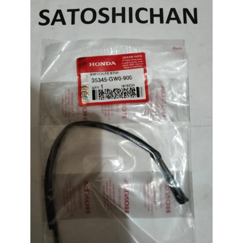 Jual Switch Rem Kiri Beat F1/Vario/Beat ESP 3545-GW0-900 Original AHM ...