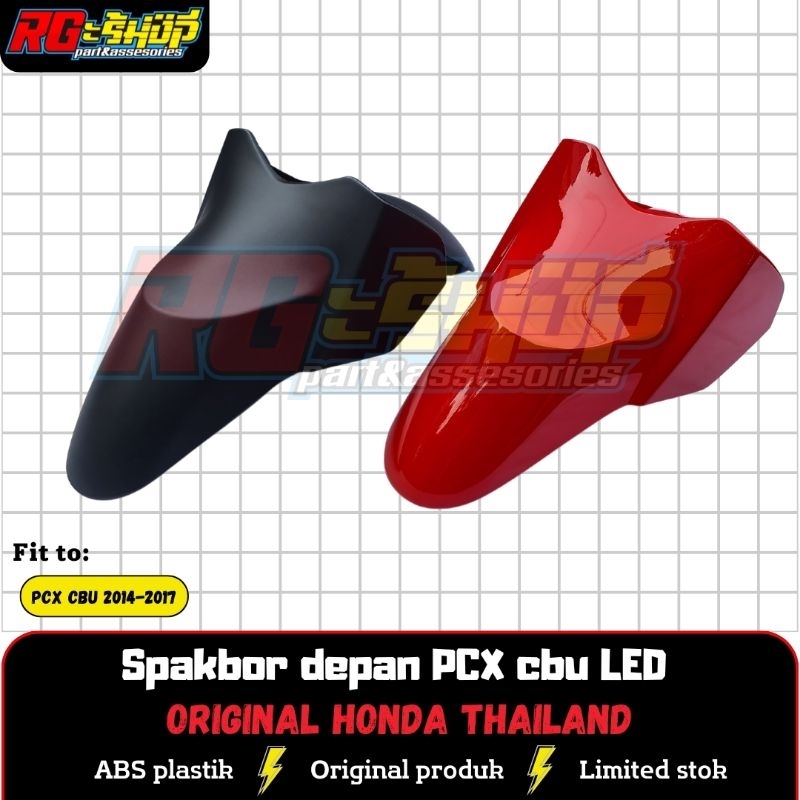Jual Spakbor Depan Front Fender PCX CBU Led 2014 2017 Original Honda ...
