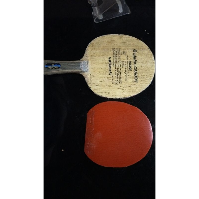 Jual Blade bet ping pong viscaria seken, karet butterfly dignics 09c dan nittaku fastac G1 ...