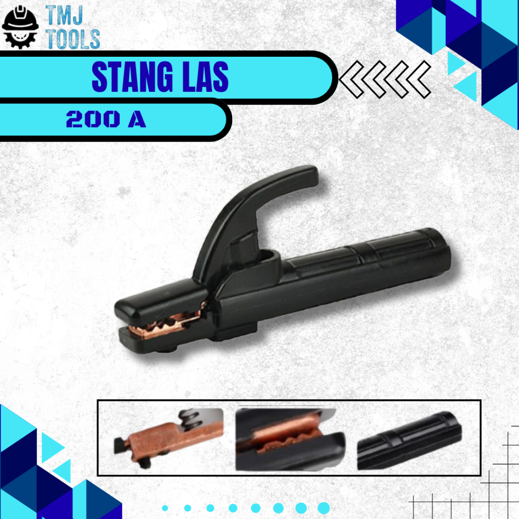 Jual Stang Las 200A Tang Lass 200 Ampere Holder Pegangan Gagang Penjepit Jepitan Kawat Las Alat ...