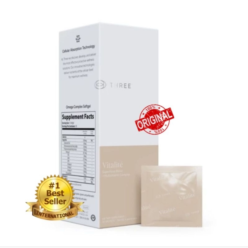 Jual VITALITE THREE MULTIVITAMIN ORIGINAL | Shopee Indonesia