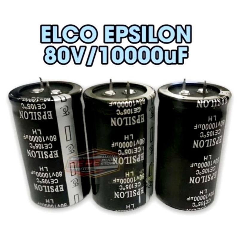 Jual elco epsilon 50v & 80v 10000uf original | Shopee Indonesia