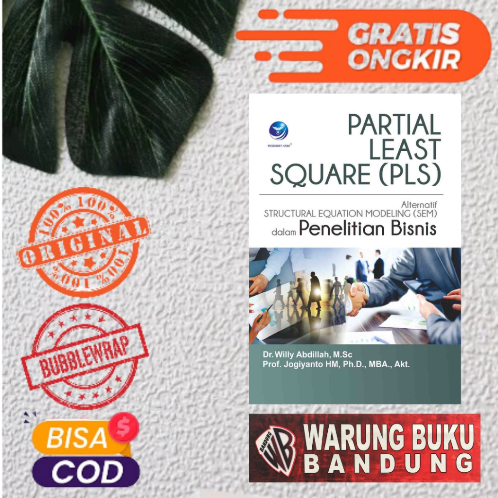 Jual Buku Partial Least Square (PLS), Alternatif Structural Equation ...