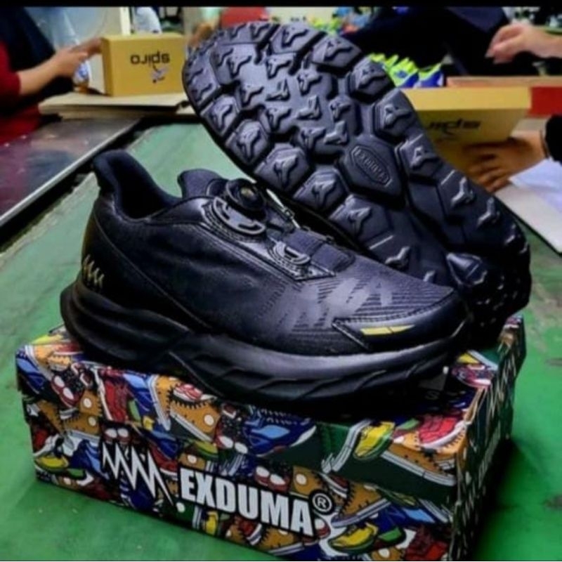 Jual EXDUMA SERIES || SEPATU EXDUMA BLCAK KEREN TERKINI ORIGINAL 2 TYPE ...