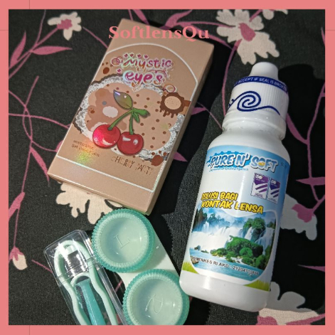 Jual Paket Softlens Mystic Sorayama Series Normal Dia 14,2mm + Air ...