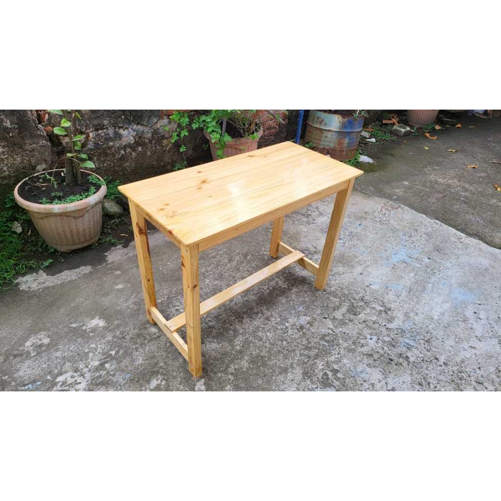 Jual Meja Kayu Jati Belanda KNOCKDOWN Meja Tulis Meja Makan Meja ...