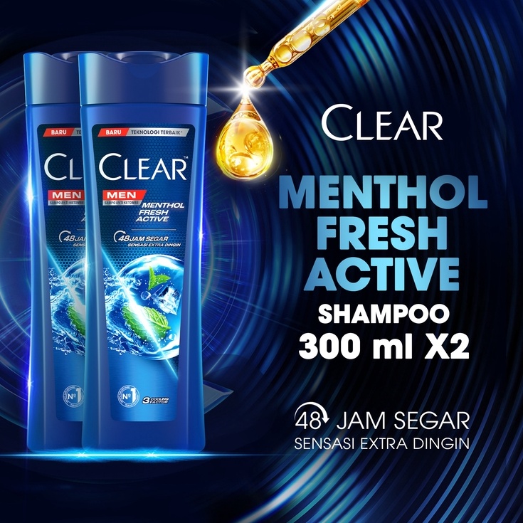 Jual 77 HARGA GROSIR Clear Men Shampoo Anti Dandruff Cool Sport Menthol ...